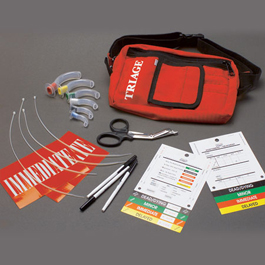 AZ Triage System Kit, Red | Bound Tree Medical