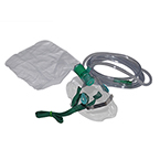 Oxygen Mask, Total Non Rebreather, 7ft Tubing, High Concentration ...