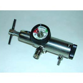 Regulator, Oxygen, Click Style, High Flow, CGA-870, 2 DISS 50 PSI ...