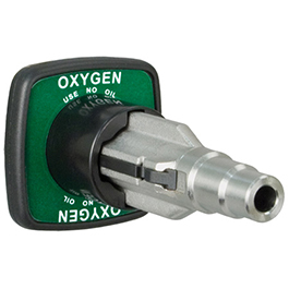 Adapter, Quick Connect, Oxygen, Medstar, 1/4 Hose Barb | Tri-anim ...